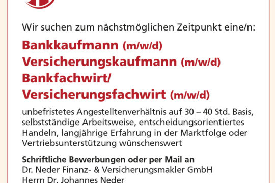 Dr. Neder Finanz- & Versicherungsmakler GmbH › mein-amadeus.de