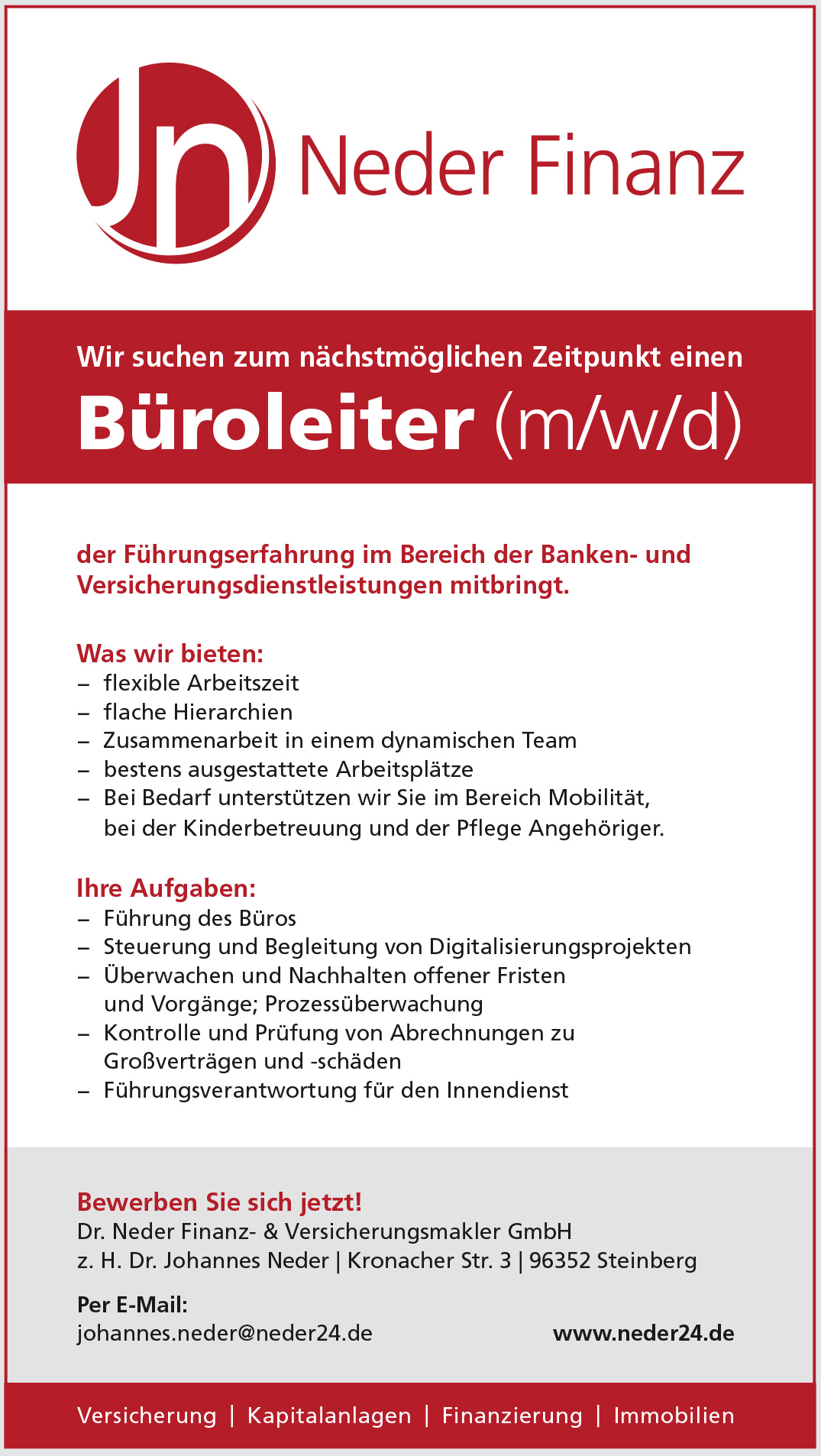 Dr. Neder Finanz- & Versicherungsmakler GmbH › mein-amadeus.de